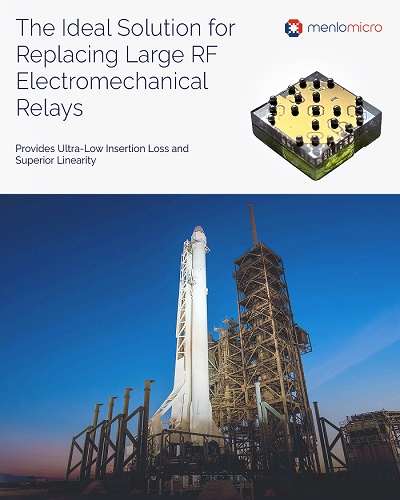 Menlo Micro releases to production the MM5230 high power RF switch | Electronics360