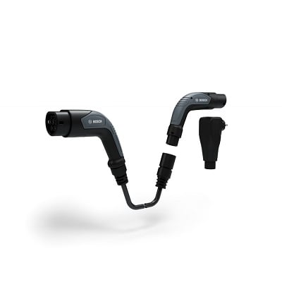 Flexible smart charging cable with integrated control and safety ...