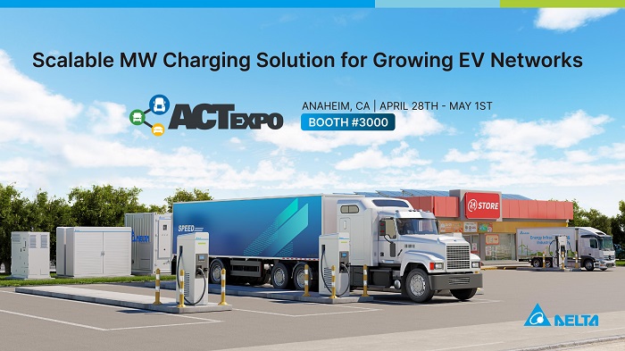 Delta unveils scalable MW-level charging solution for large EV fleets ...