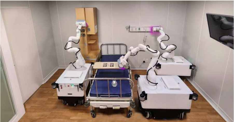 Autonomous cleaning robots with UV-C disinfection, wiping capabilities ...