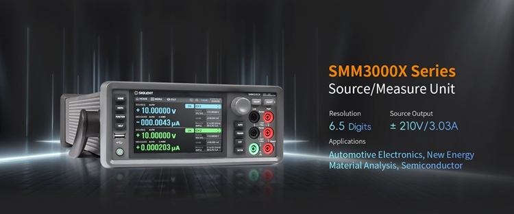 The source measure unit for every bench: Siglent launches the SMM3000X ...