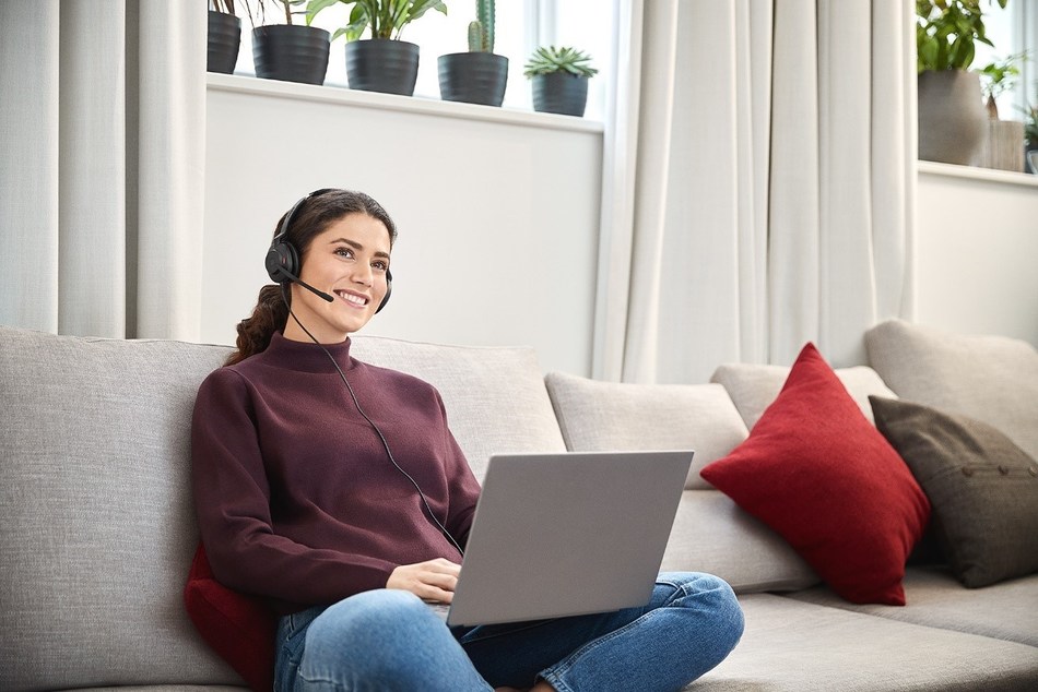 Headset created with remote work productivity in mind | Electronics360