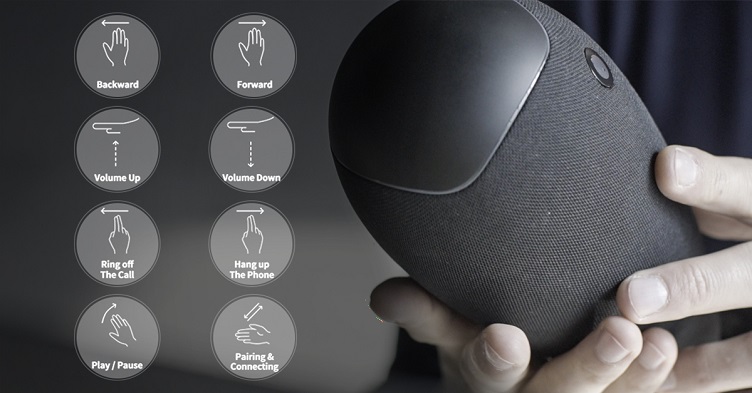 This Audio Speaker is Controlled By Hand Gestures | Electronics360