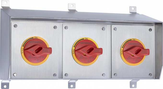 MENNEKES releases multi-gang SLPX disconnects with sloped-top clean ...