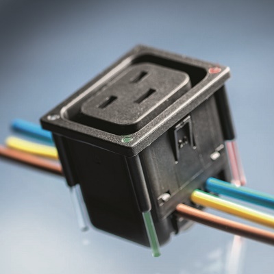 IEC appliance outlets with up to four light pipes | Electronics360