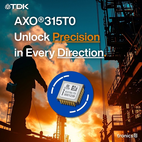 TDK launches Tronics’ high-temperature, closed-loop MEMS accelerometer for energy market ...