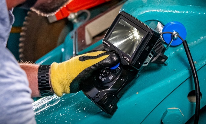 Video: New videoscope streamlines wind turbine gearbox inspections ...