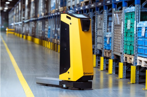 Continental debuts ultra-compact transport robot for smart mobility ...