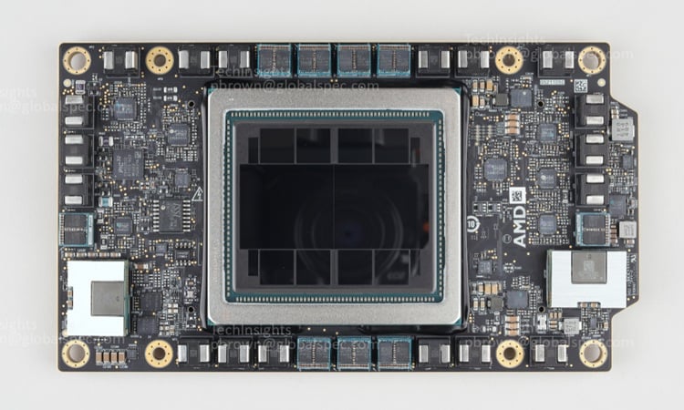 TechInsights Teardown: Supermicro server with 8 AMD Instinct MI 350X ...