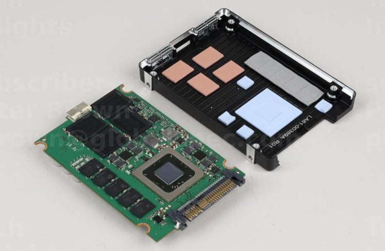 TechInsights Teardown: Supermicro server with 8 AMD Instinct MI 350X ...