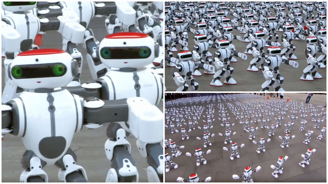 Watch: 1,069 Robots Break World Record for Simultaneous Dancing Robots ...