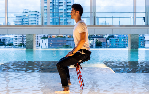 Video: Bionic Chair Exoskeleton Gives Everyone a Place to Sit ...