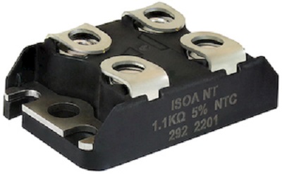 Vishay Intertechnology thick film power resistor with optional NTC ...