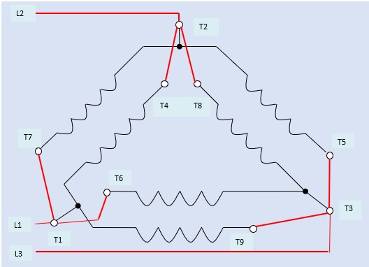 3 Phase Motor Wiring Diagram 12 Leads