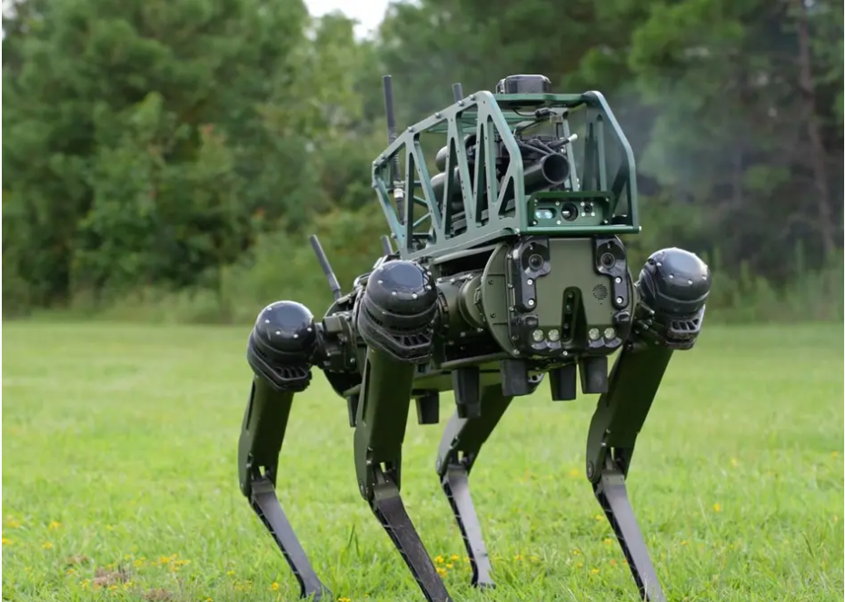 Company debuts war-ready robot dog with autonomous strike capabilities ...