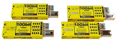 LYNX Technik unveils 10 G Ethernet fiber transceivers, converters ...